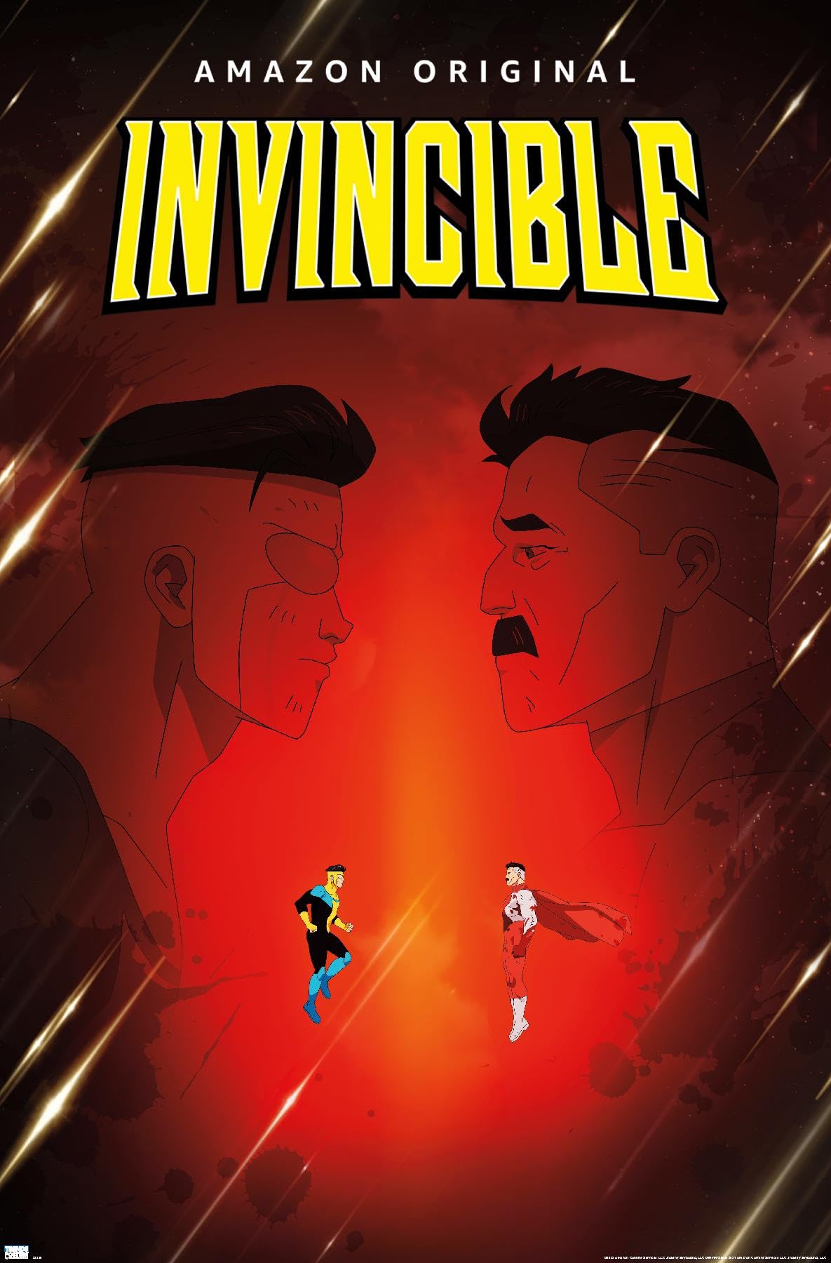 Amazon.com: Trends International Invincible - Father and Son One Sheet ...