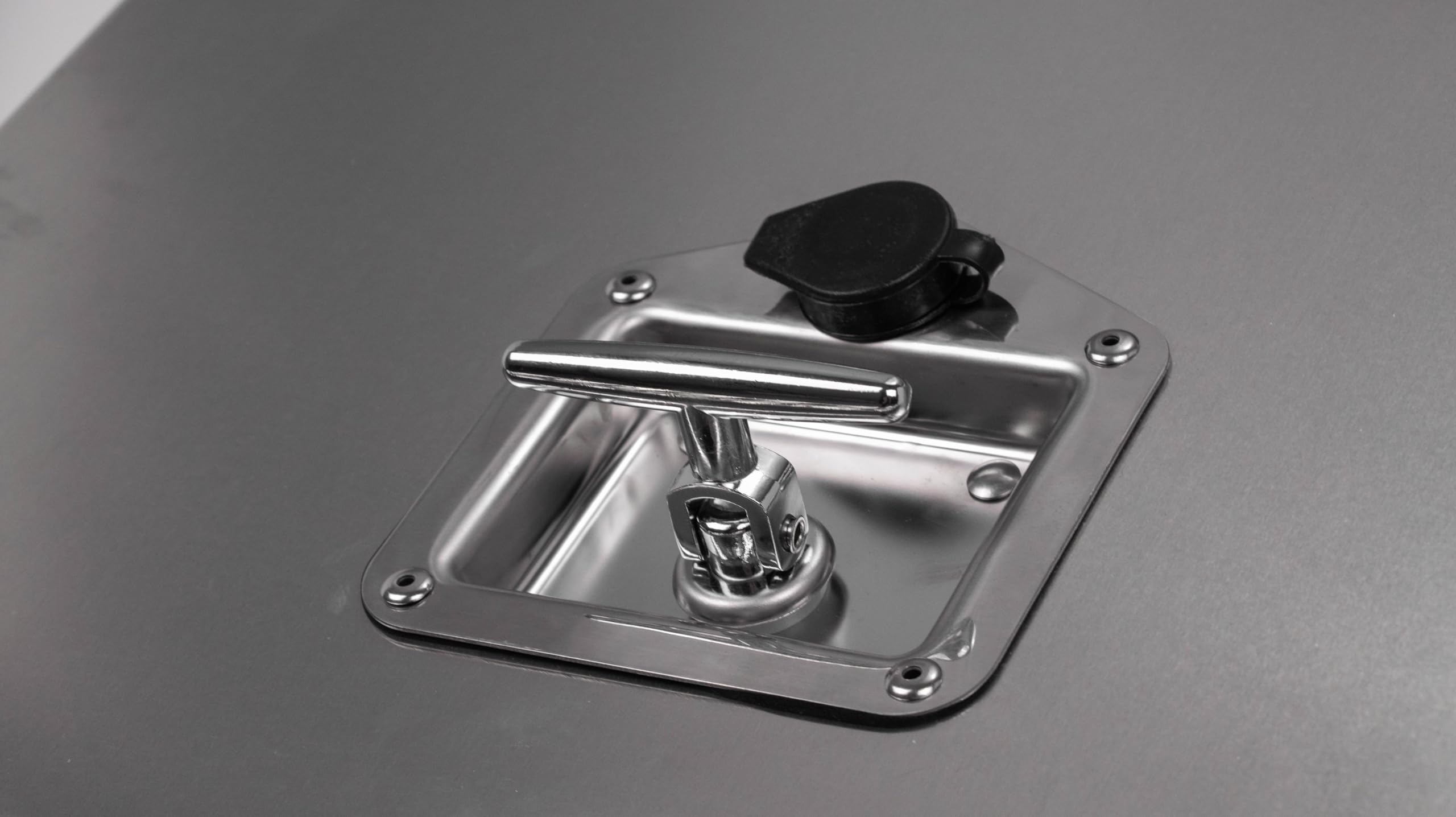 Snapklik.com : Aluminum Side Storage Saddle Step Box Heavy Duty Tool ...