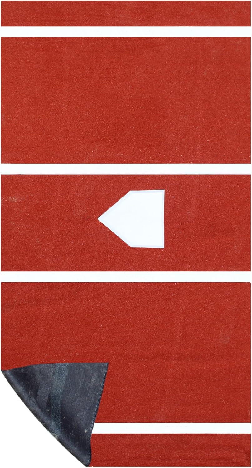 Amazon.com : On Deck Sports Baseball & Softball Batting Mat – Durable ...