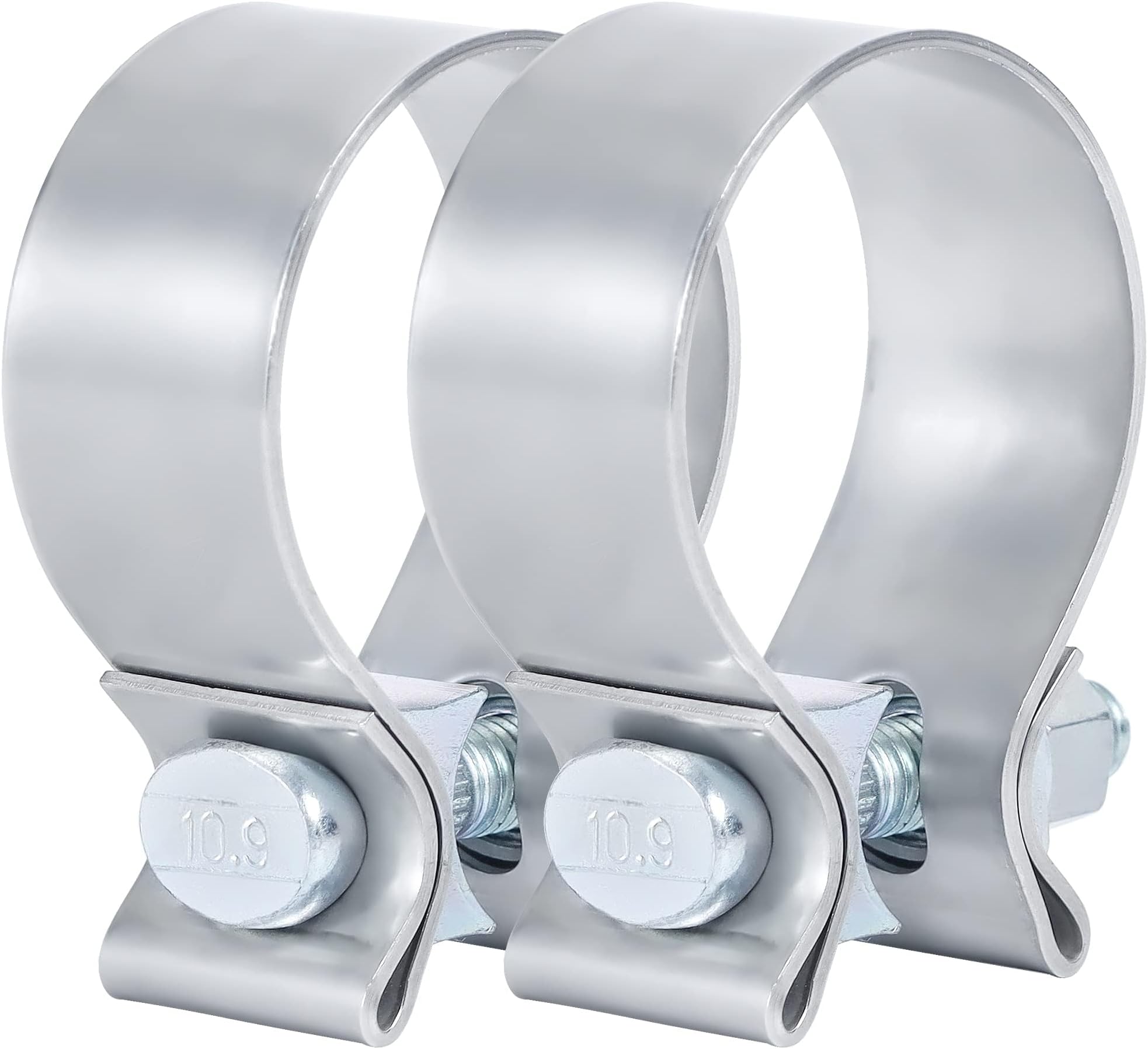 Amazon.com: Torca EasySeal Flat Exhaust Band Clamp, 304 Stainless Steel ...