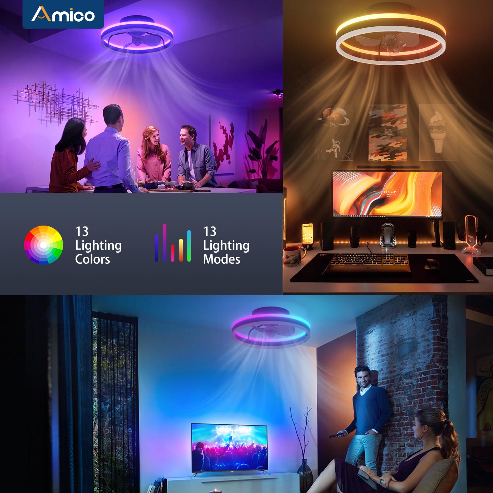 Snapklik.com : Amico Ceiling Fans