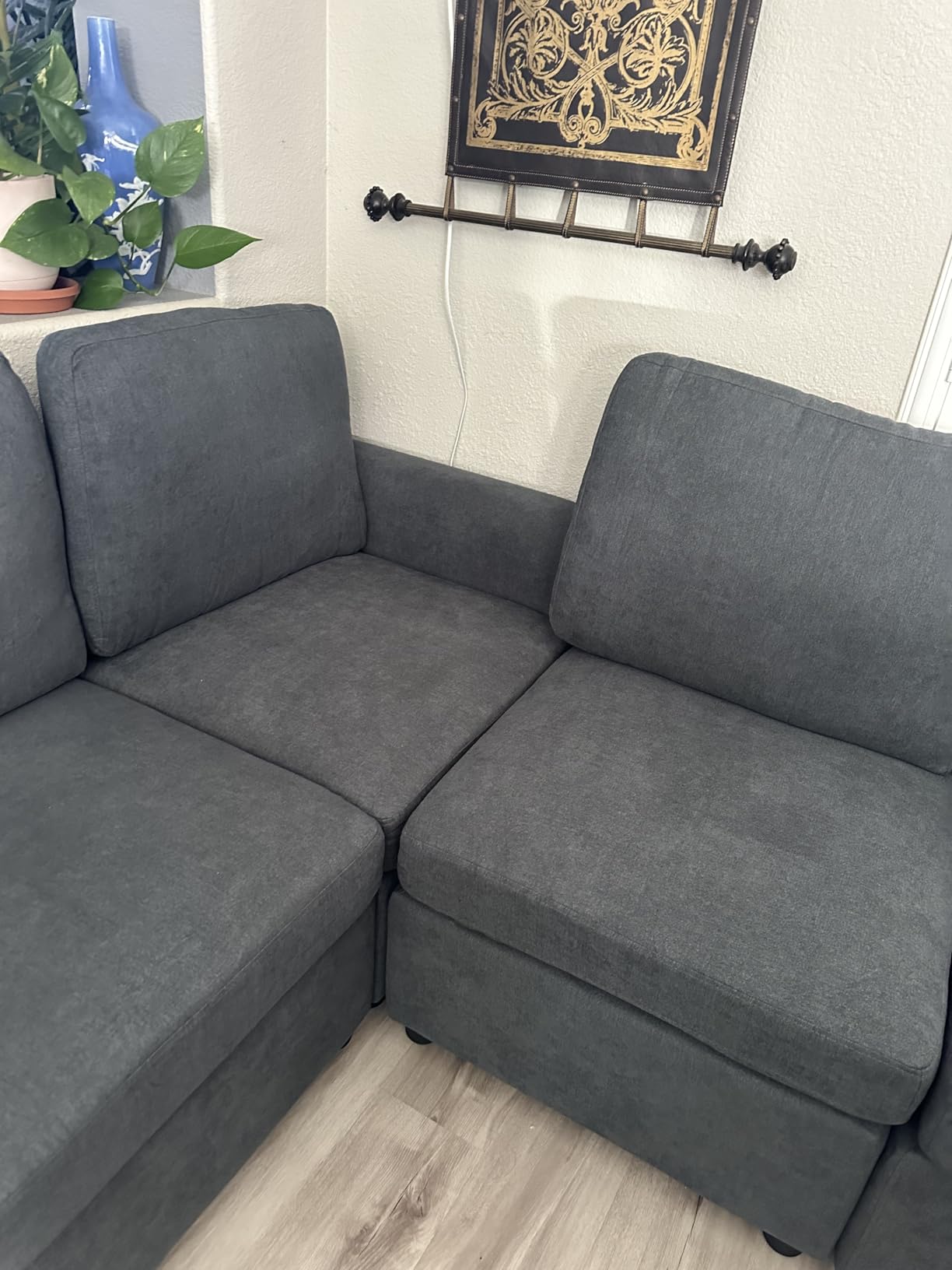 $52/mo - Finance LINSY HOME Oversized Modular Sectional Couch ...