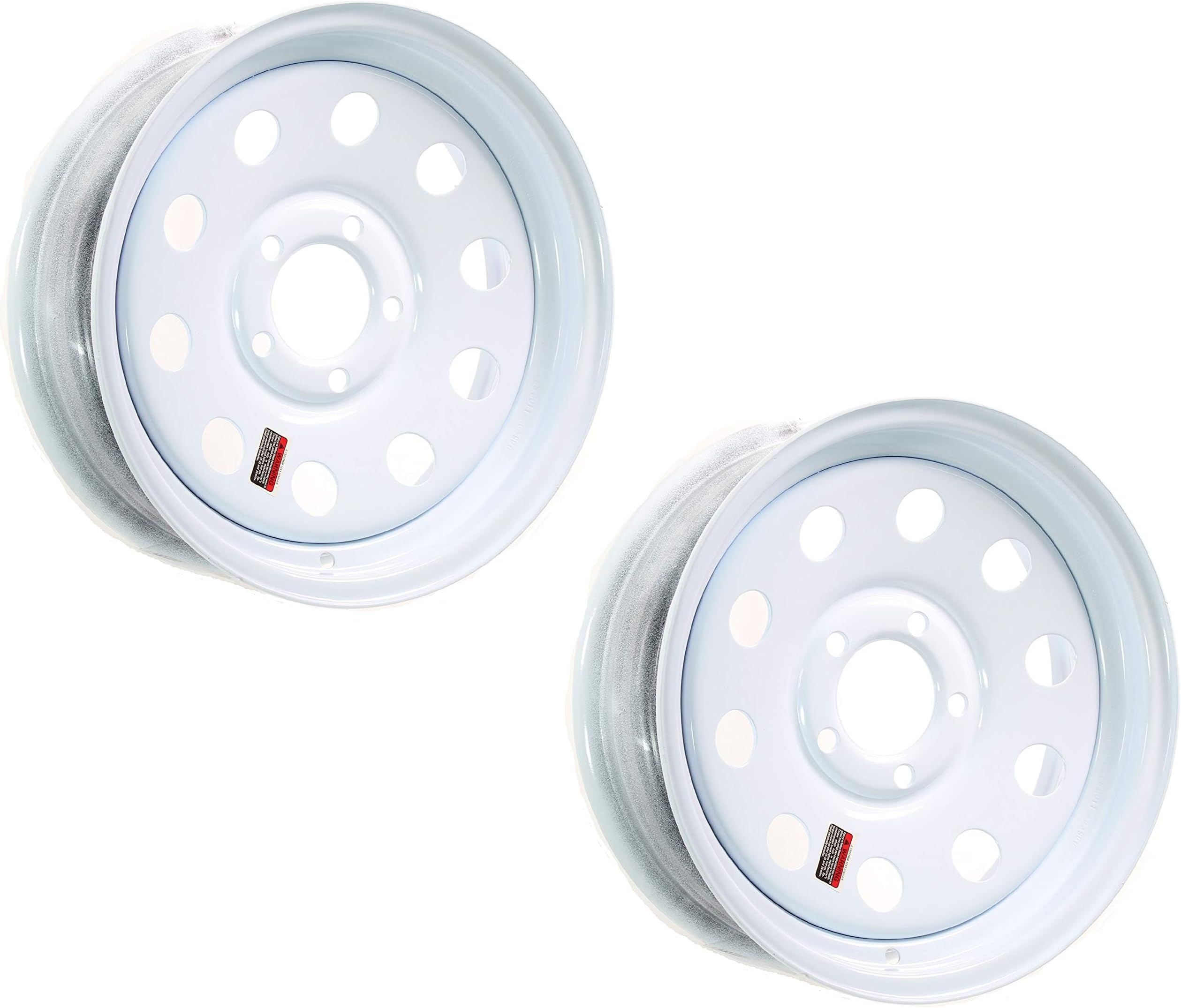 Amazon.com: Two Boat Trailer Rims Wheels 15 x 6 in. 15x6 5 Lug Hole ...