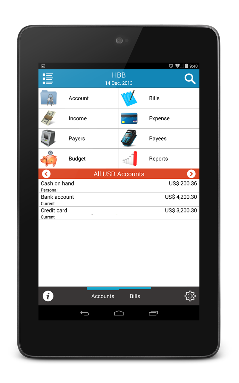 Home Budget Book with Sync - App on Amazon Appstore