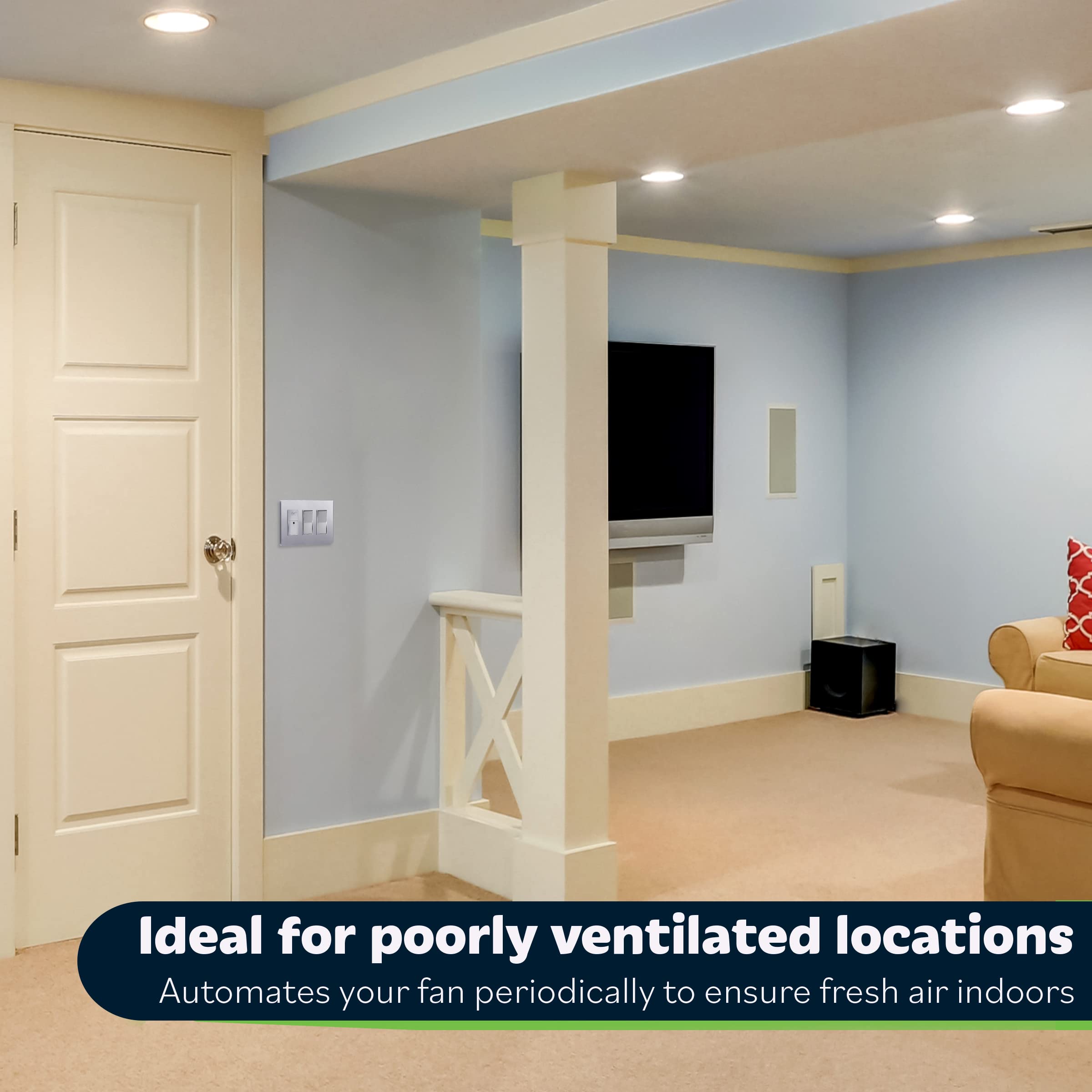 Snapklik.com : Air Circulator Timer Switch, Neutral Wire Required ...