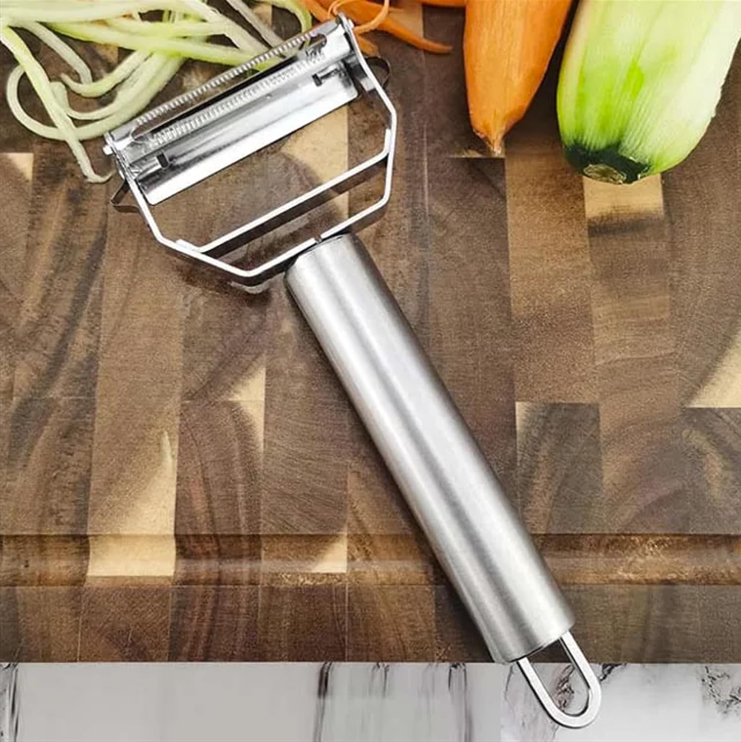 Amazon.com: Vegetable Peeler，Stainless Steel, Julienne Vegetable Peeler ...