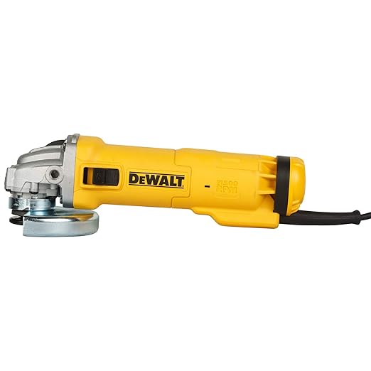 DEWALT DWE4215 1200Watt 125mm Heavy Duty Medium Angle Grinder with DES ...