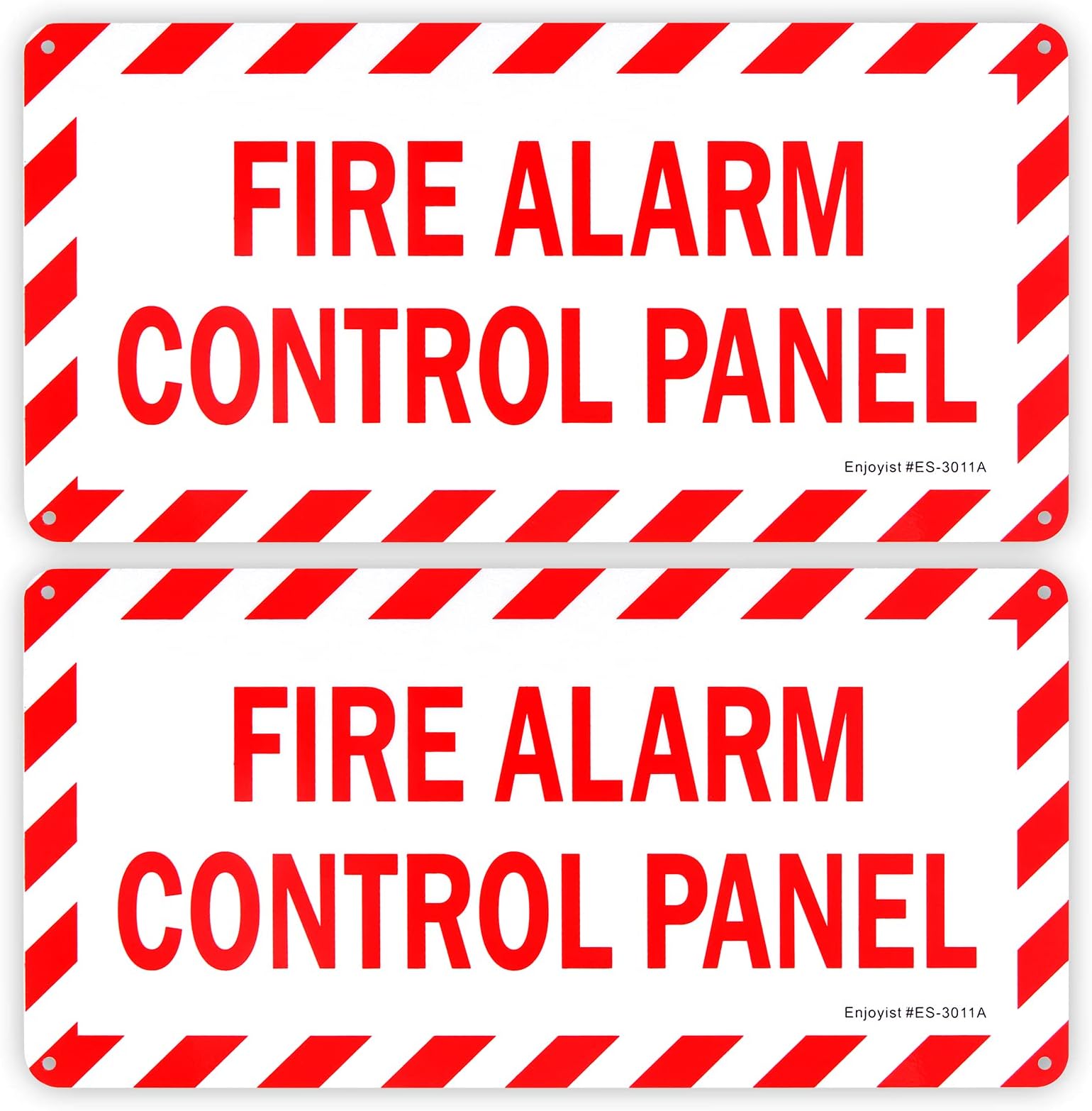 Amazon.com: Fire Alarm Control Panel Sign 4.5 x 10 Inch 40 Mil Thick ...