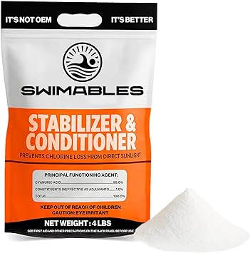 Amazon.com : Swimables 4-Pounds Premium Pool Stabilizer & Conditioner ...