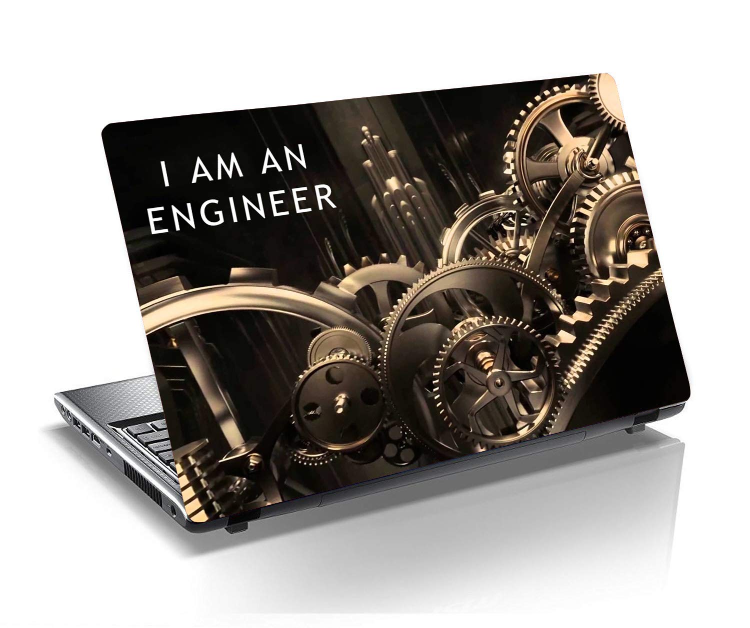 ISEE 360® Laptop Skin Cover Laminated I Am an Engineer Stickers and ...