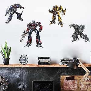Amazon.com: Kids Room Wall Art Stickers Super Hero Autobots Wall Decal ...