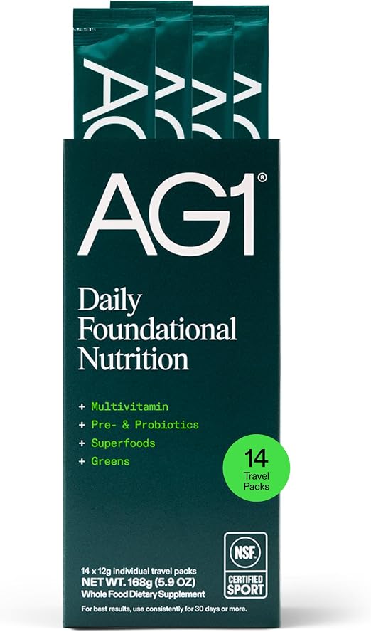 Amazon.com: AG1 Athletic Greens Powder Supplement, Improve Gut Health ...