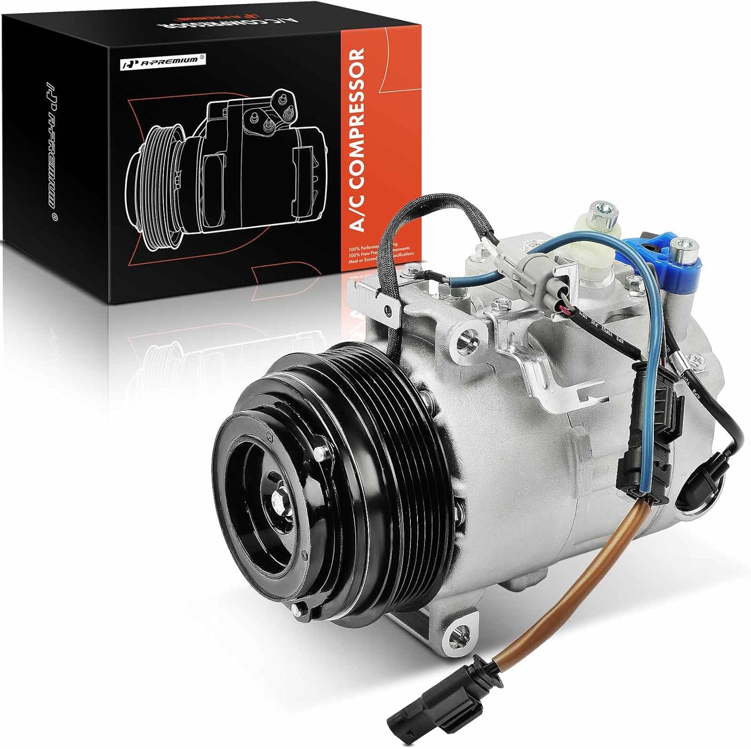 Amazon.com: A-Premium Air Conditioner AC Compressor with Clutch ...