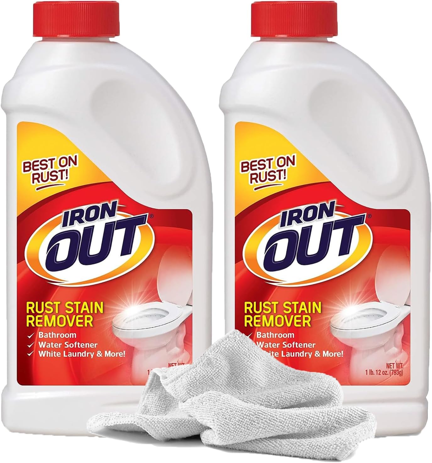 Amazon.com: Iron Out Rust Stain Remover Automatic Toilet Bowl Cleaner ...