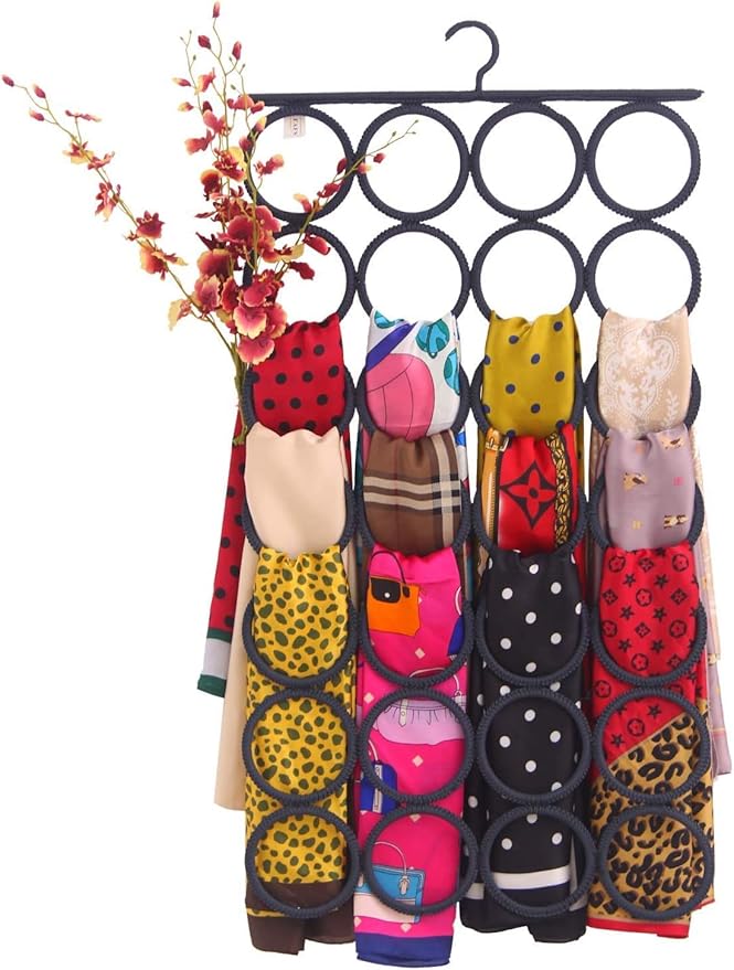 Amazon.com: KLEAFS -Handmade Scarf Hangers for Closet Organization ...