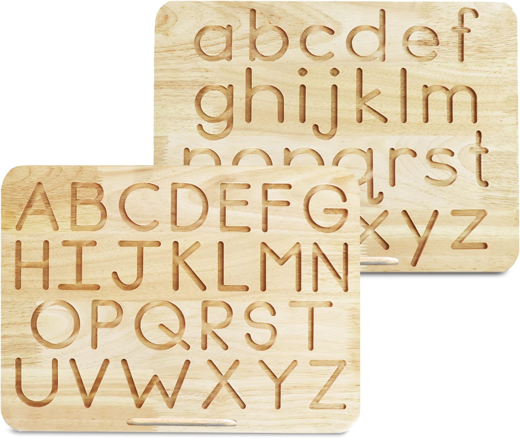 Amazon.com: Double-Sided Montessori Letter Tracing Board - Preschool ...