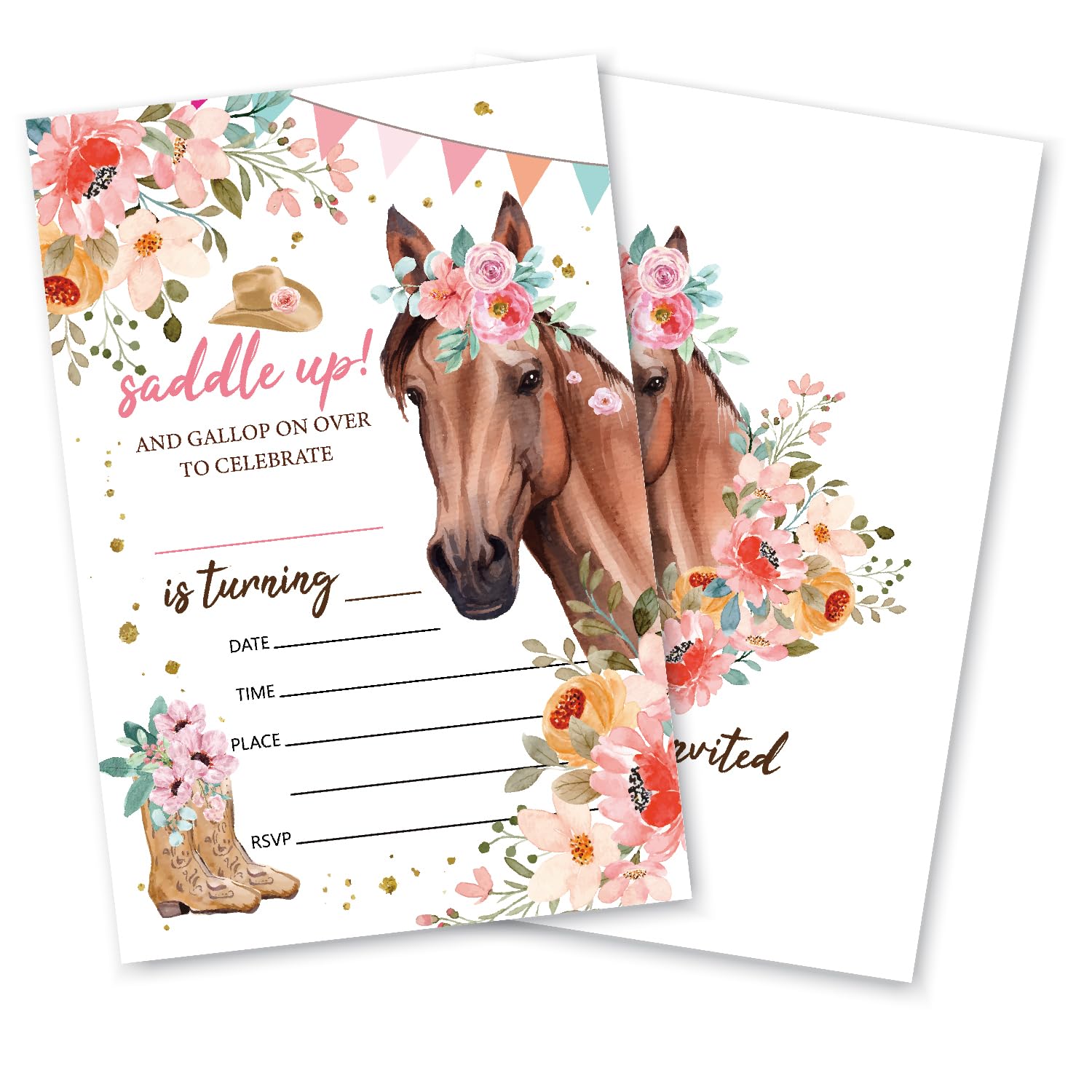 Horse Party Invitation Wordings