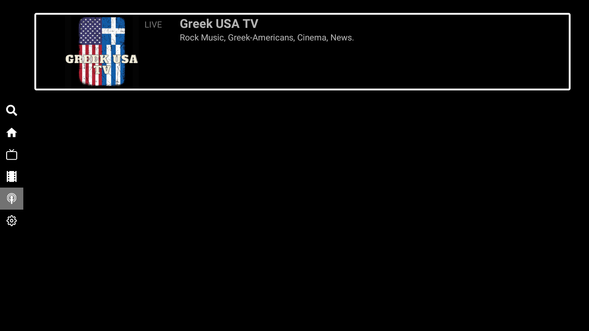 Greek USA TV - App on Amazon Appstore