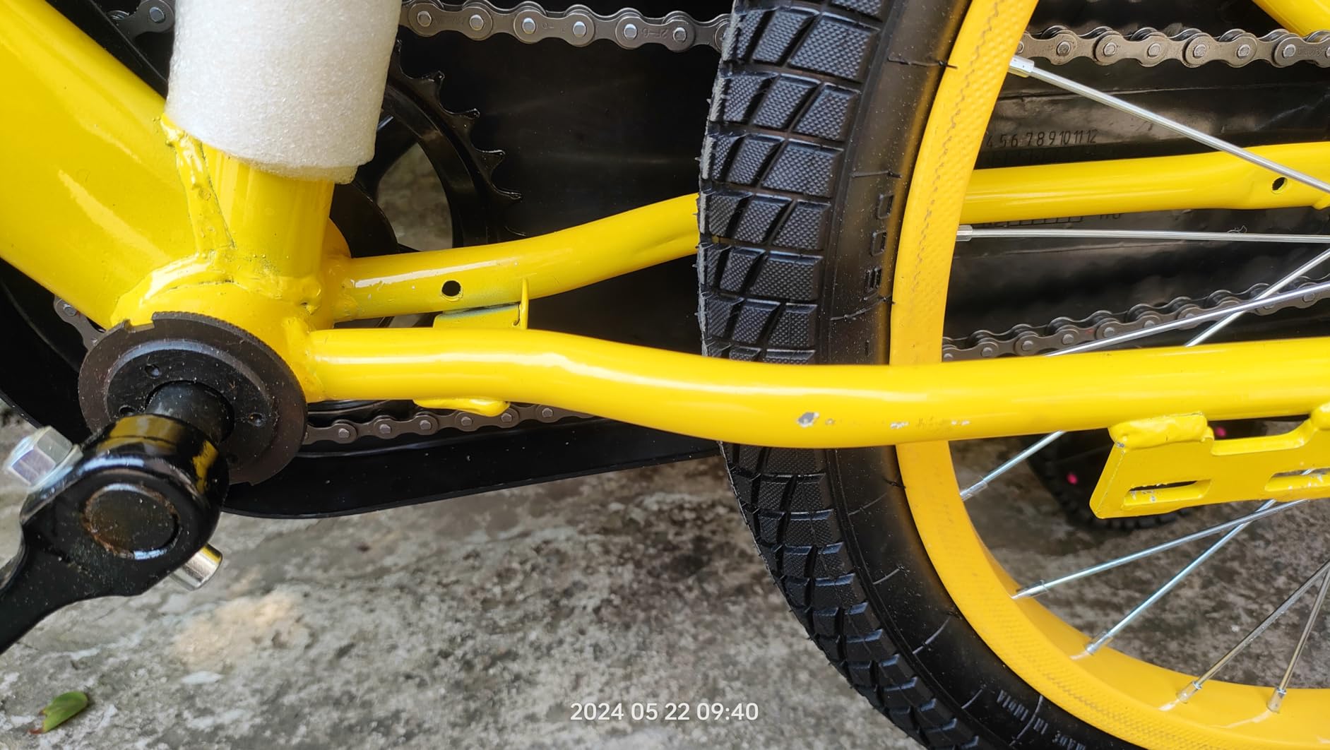 Buy VECTOR 91 Boom 20T Yellow Single Speed 12 Inch Frame Unisex Kids ...