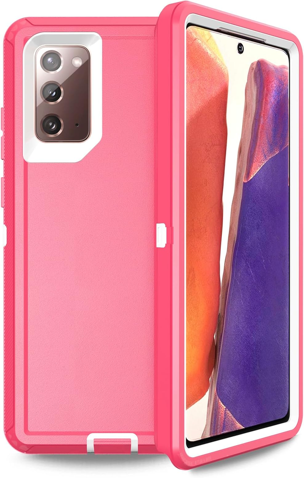 Amazon.com: Galaxy Note 8 Case, YOUMAKER Rose Gold Full Body Heavy Duty ...