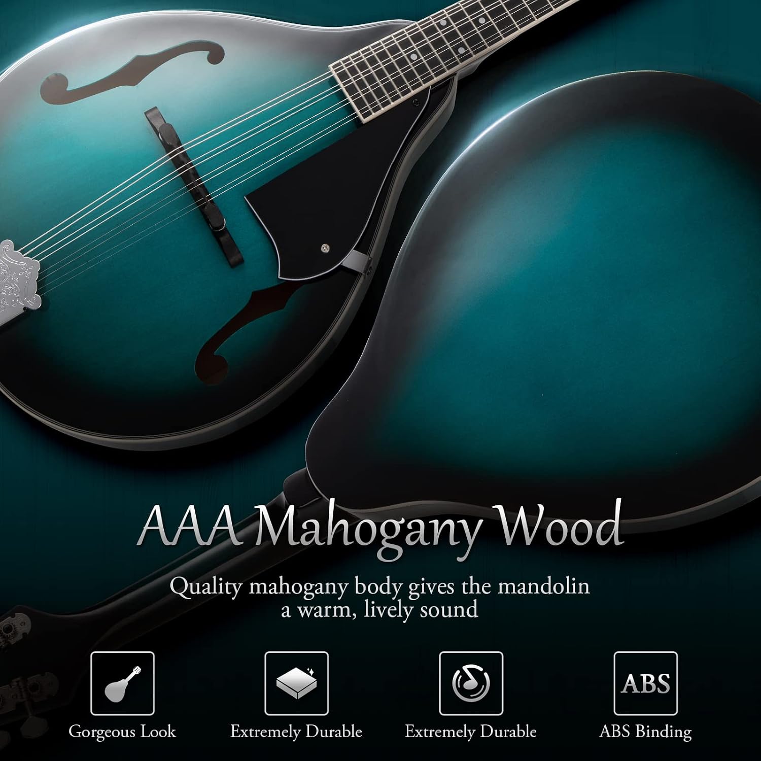 MIRIO – Kit de instrumentos de mandolina, instrumento musical de ...