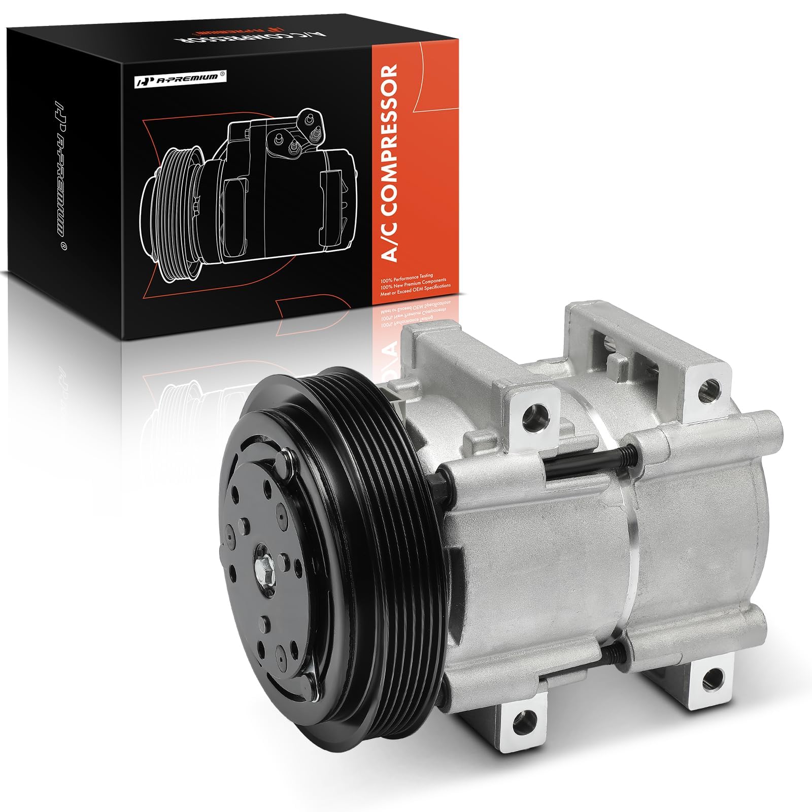 Amazon.com: A-Premium A/C Compressor with Clutch Compatible with Ford ...