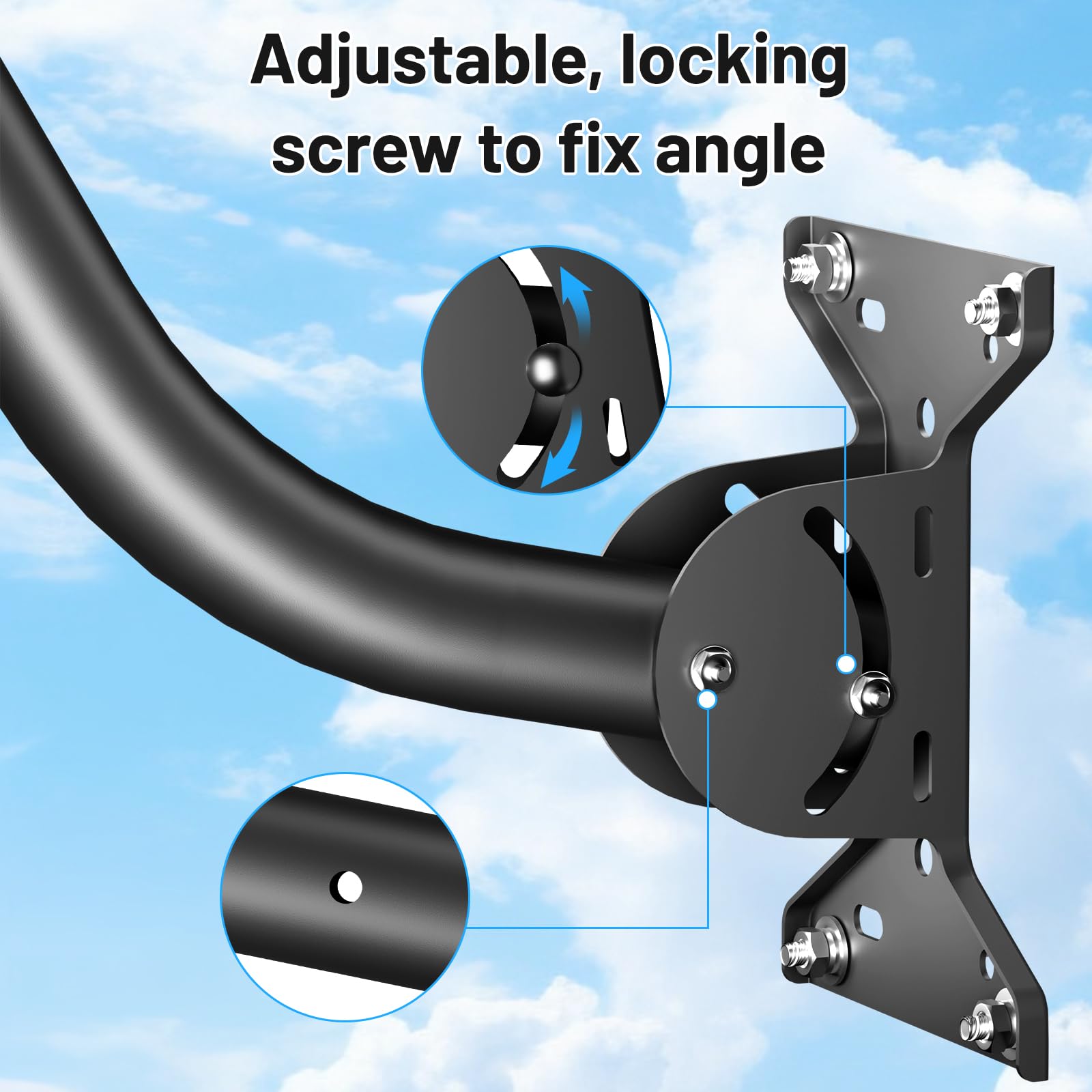 Snapklik.com : Starlink Gen 3 Mounting Kit, Starlink Pole Mount