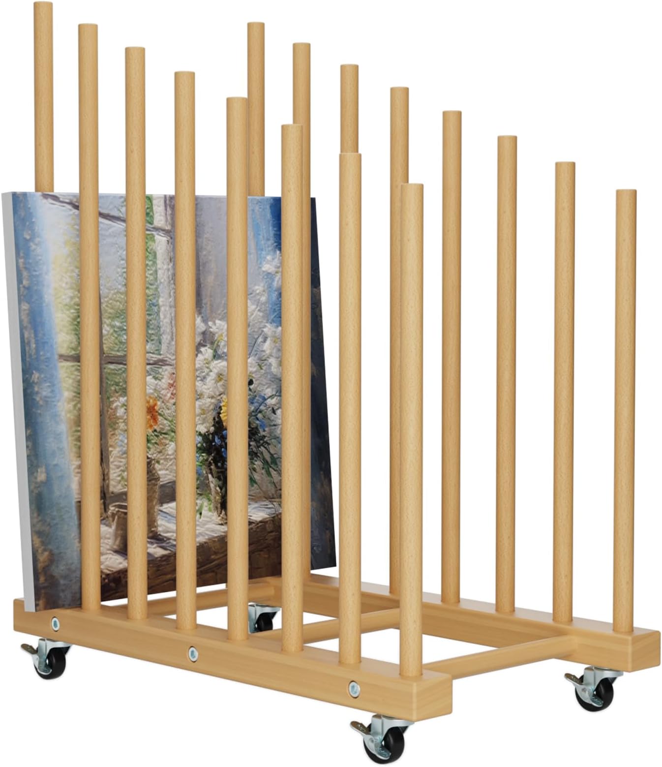 Amazon.com: Gbonklong Art Canvas Storage Rack, Drying Painting Canvas ...