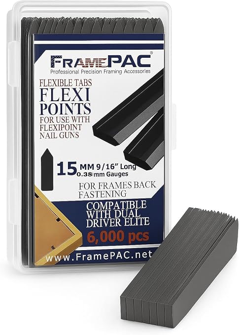 FramePac Flexipoint for Picture Frames Point Driver 15mm (9/16 inch ...