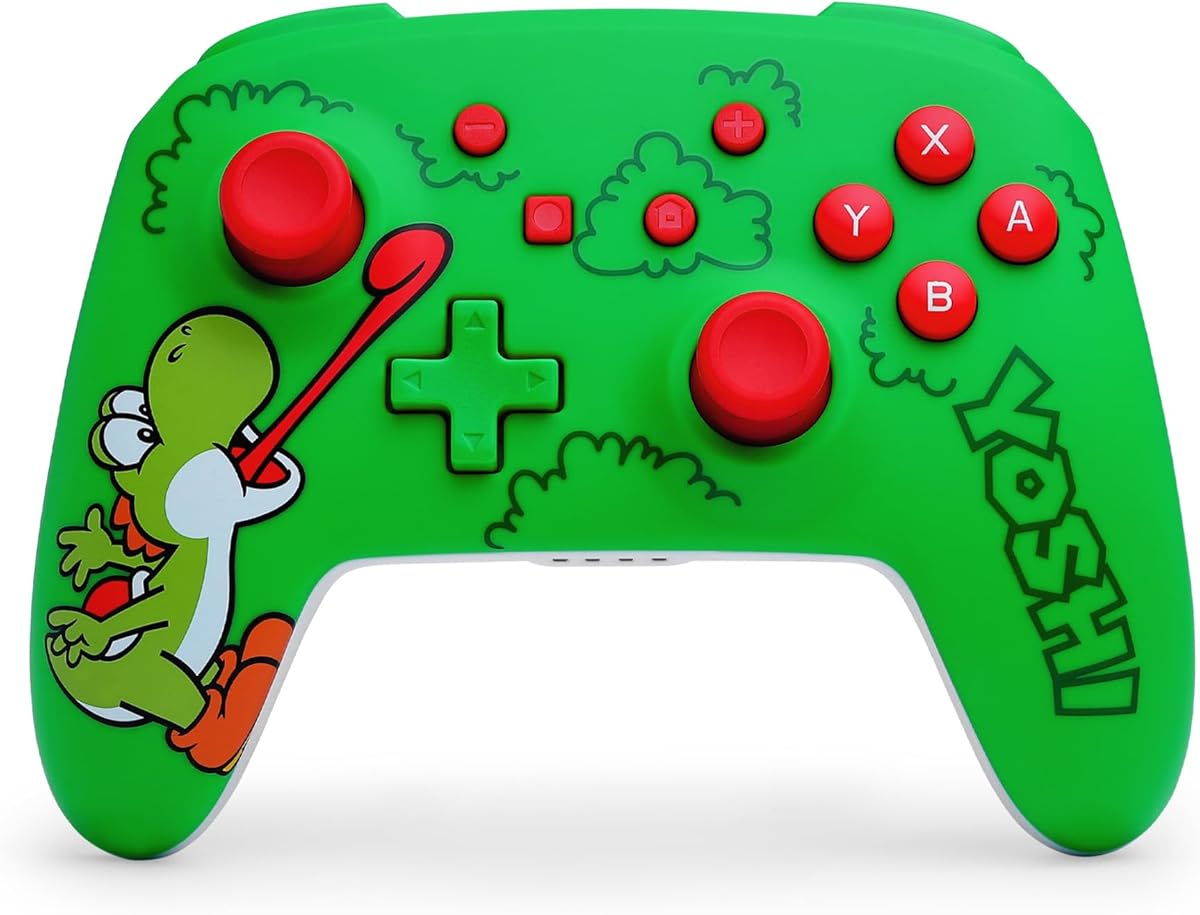 Powera Wireless Controller For Nintendo Switch Hungry Yoshi Switch Lite ...