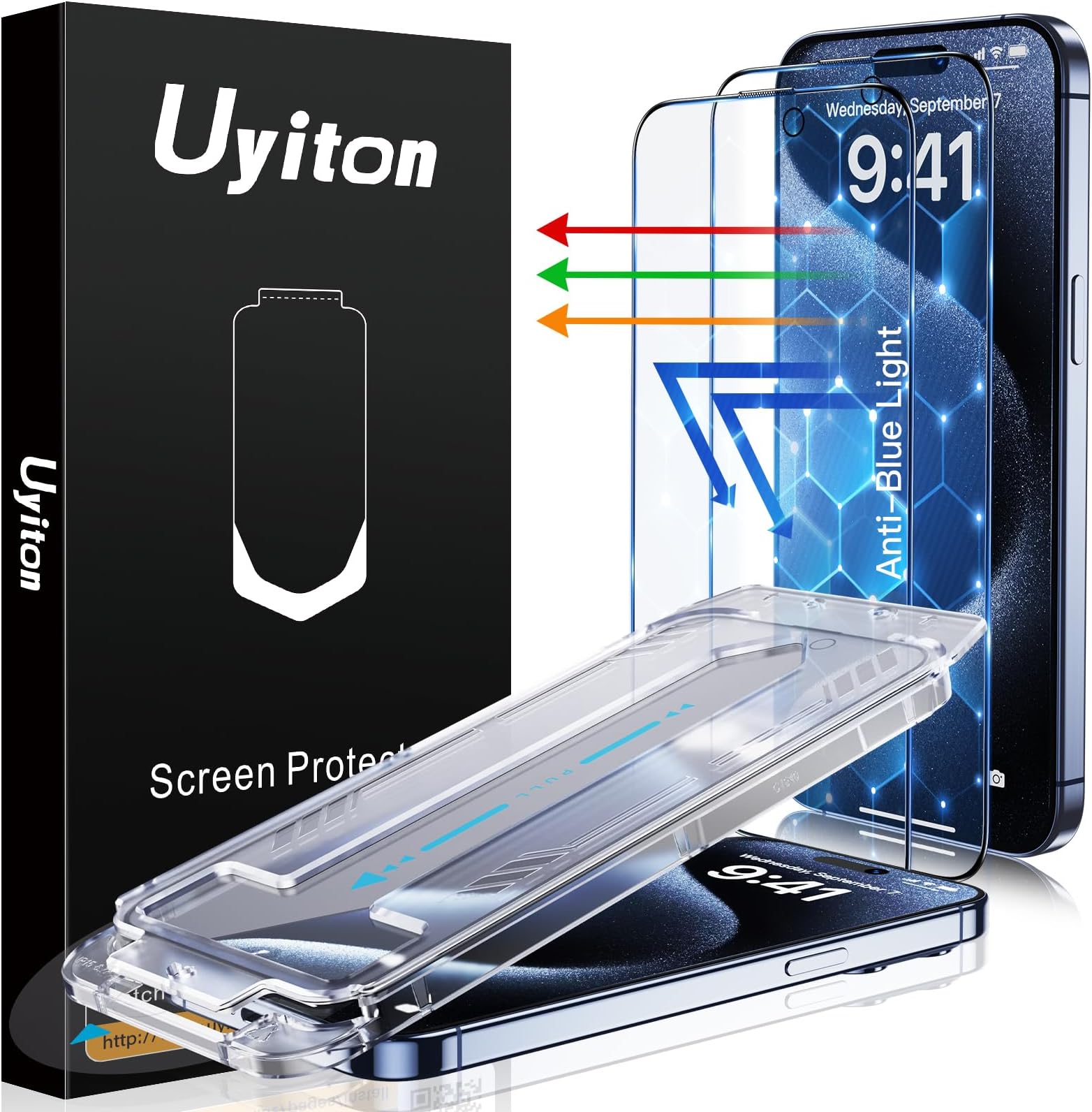Amazon.com: OtterBox iPhone 15 Pro MAX (Only) Premium Pro Screen ...