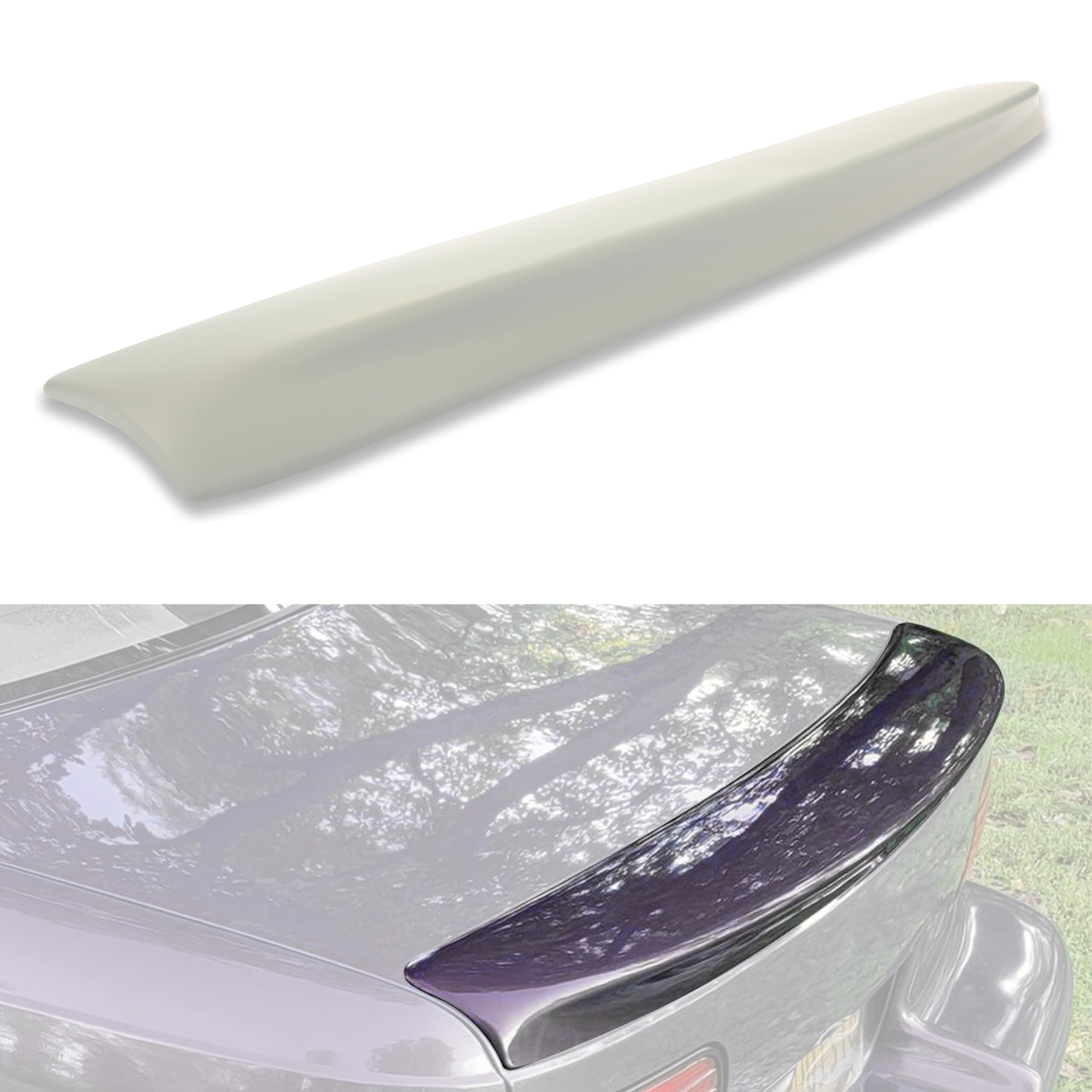 Amazon.com: KUAFU Trunk Spoiler Compatible with 1991-1996 Chevy ...
