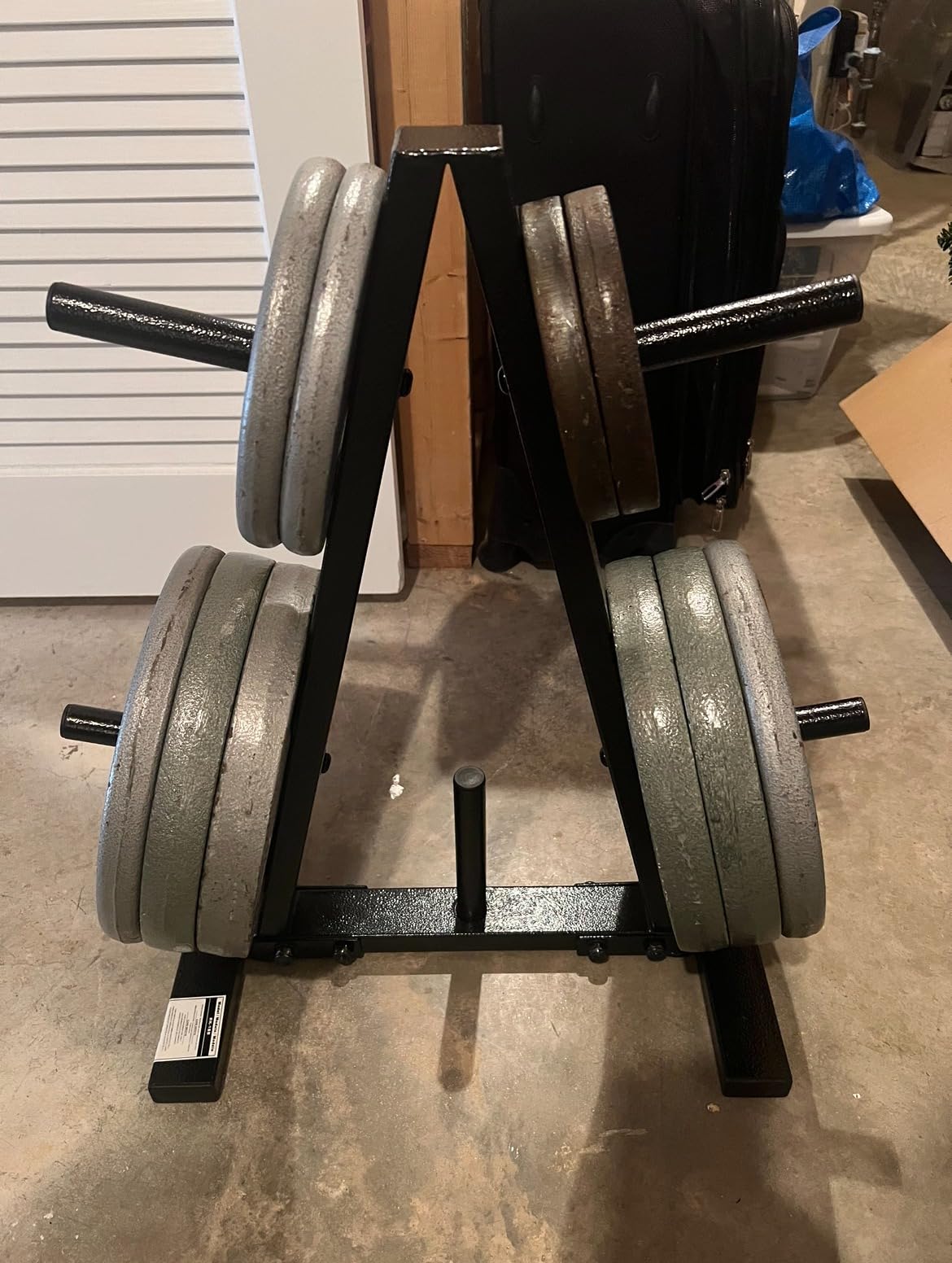 $8/mo - Finance CAP Barbell Weight Plate Rack for 1-Inch Weight Plates ...