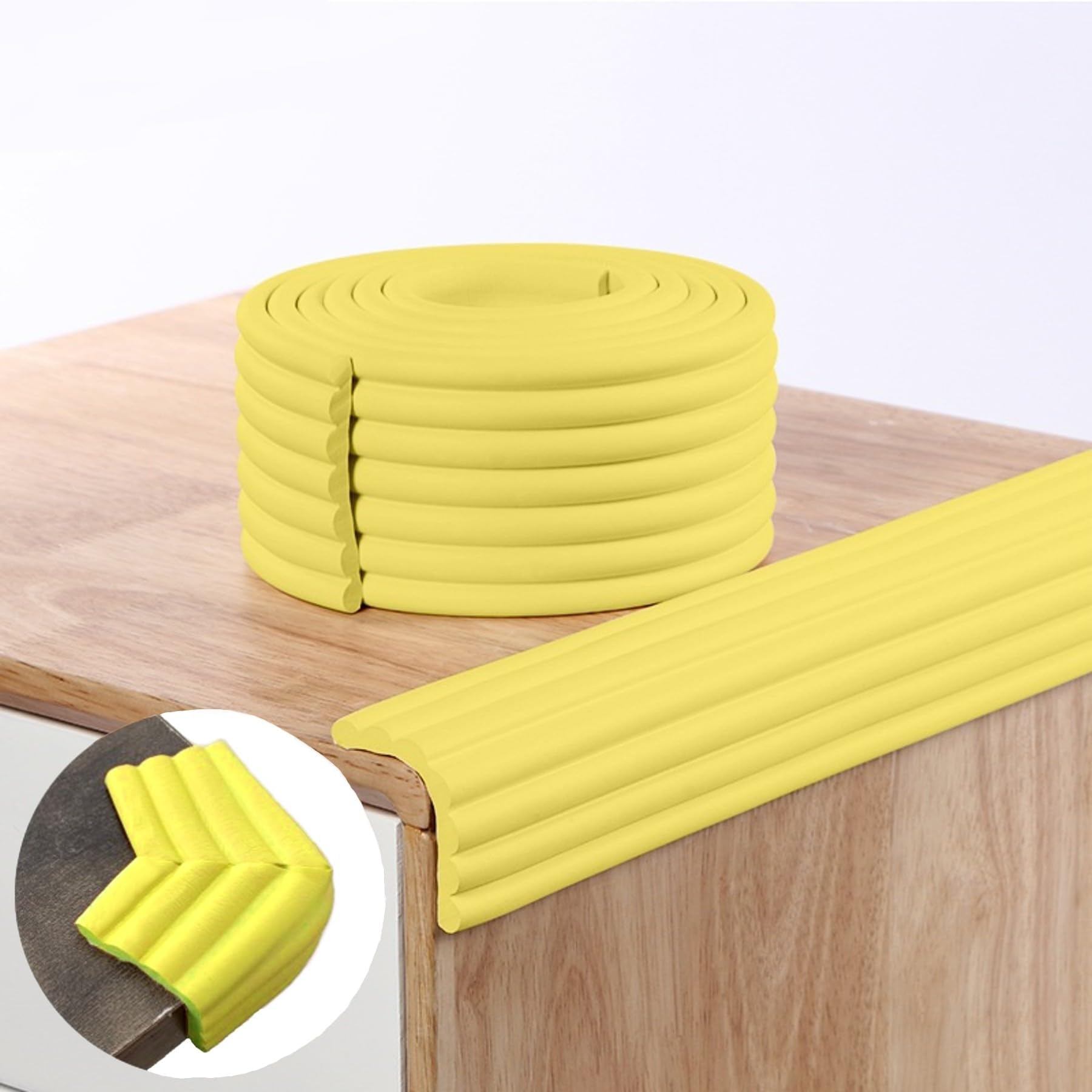 Buy OLWICK® 1 Pcs Extra Thick Furniture Edge Protectors High Dense Foam ...
