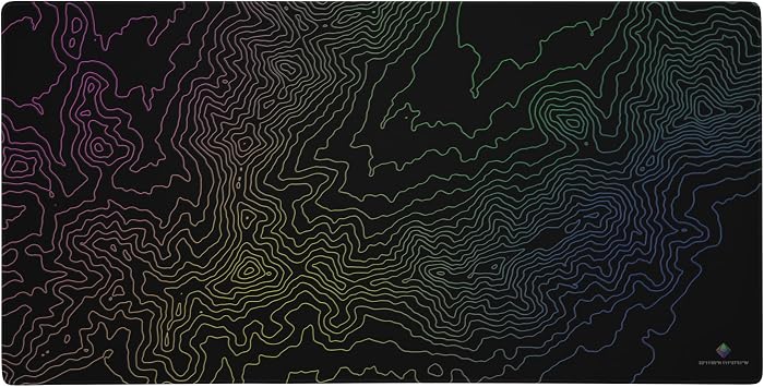 Amazon.com: Topographic Gaming Mouse Pad, Arizona Landscape, 36x18 ...