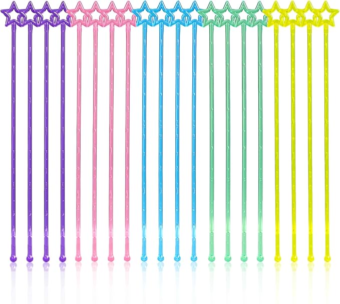 Amazon.com : 20pcs Mini Star Pointers, Plastic Star Plastic Pointer ...