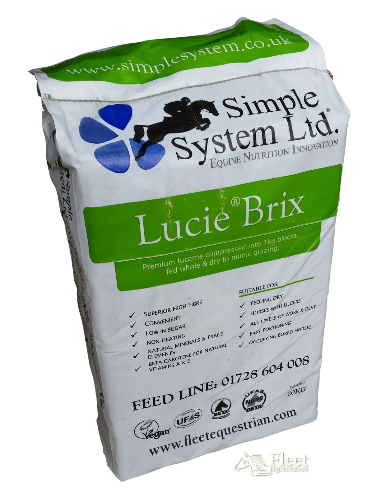 Simple System Lucie Brix 20kg : Amazon.co.uk: Pet Supplies