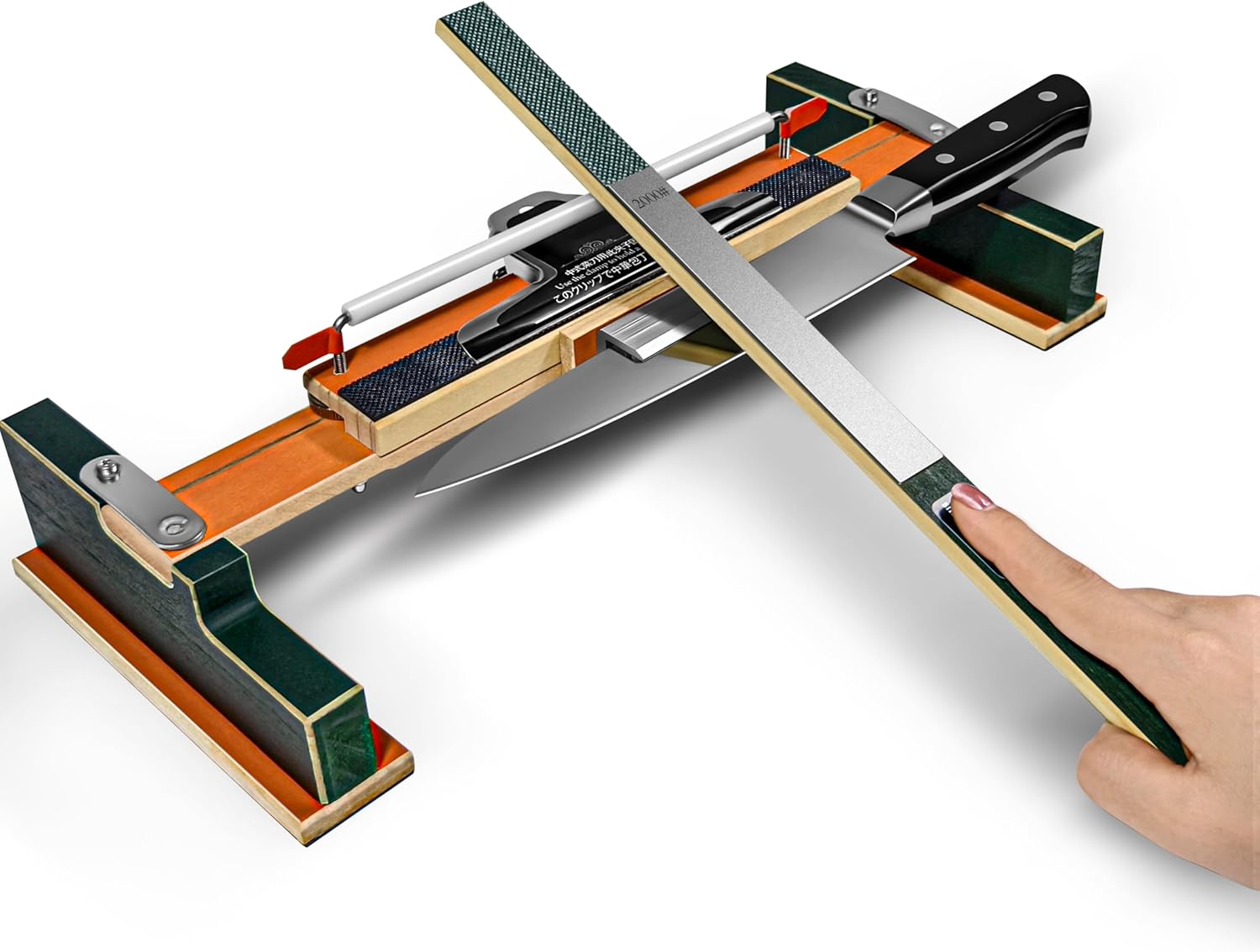 Amazon.com: Professional Wasabi Knife Sharpener Sharpening System Kit ...