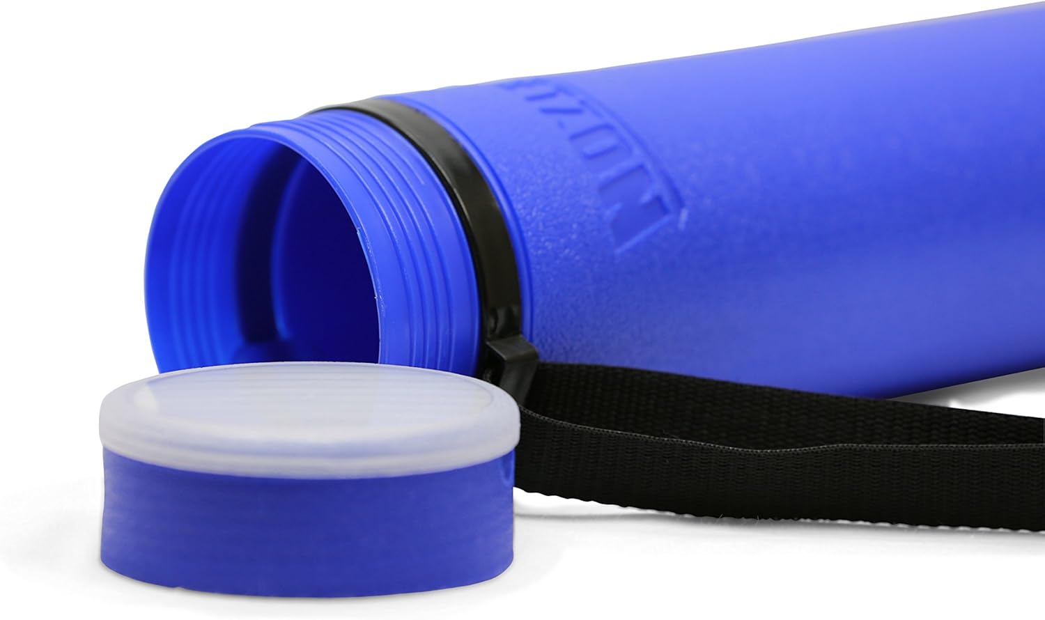 Amazon.com : Nozlen Document Poster Tube - Blue Plastic Storage Tube ...