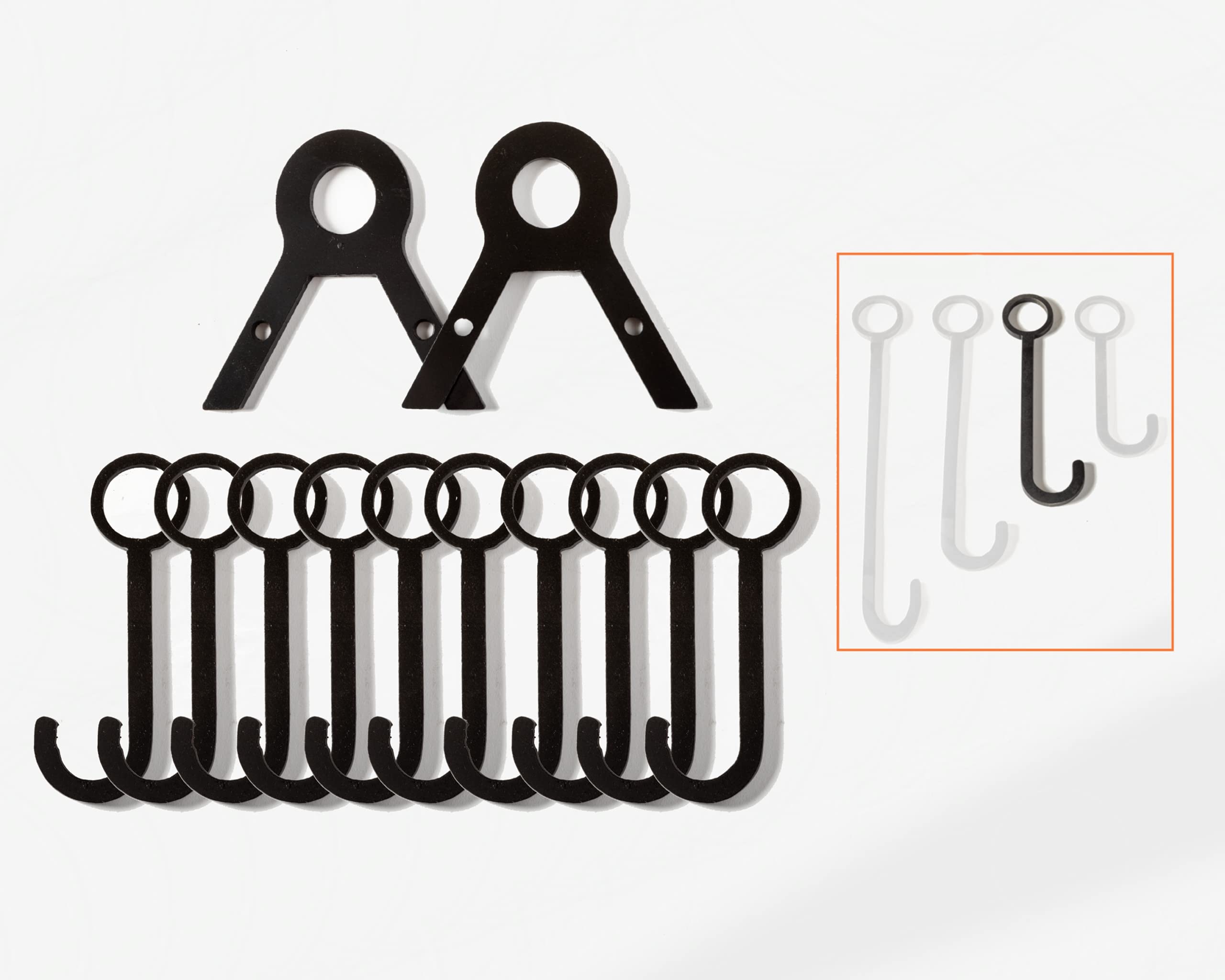 Buy High Caliber DIY Pipe Target Stand Set Kit - Hooks and Brackets ...