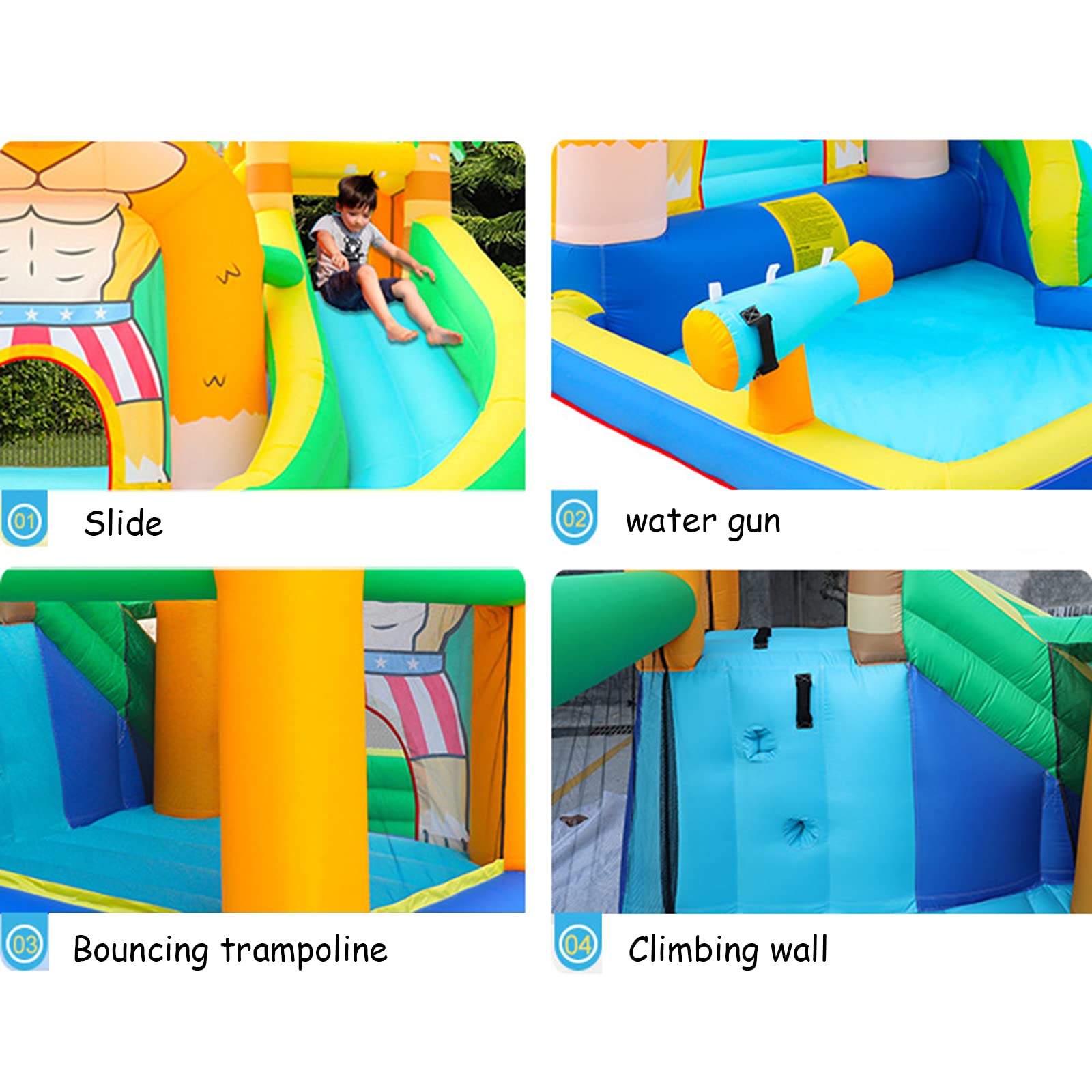 NASTON Household Children's Inflatable Castle,Large Orangutan ...