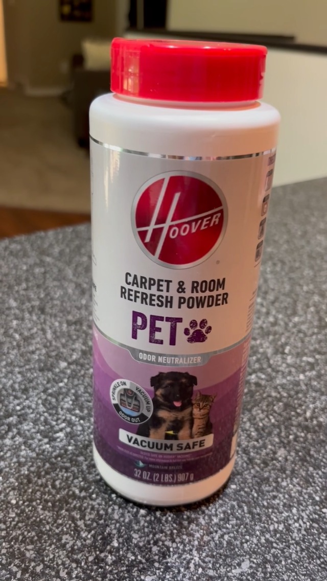 Watch Hoover Carpet Refresh Powder on Amazon Live