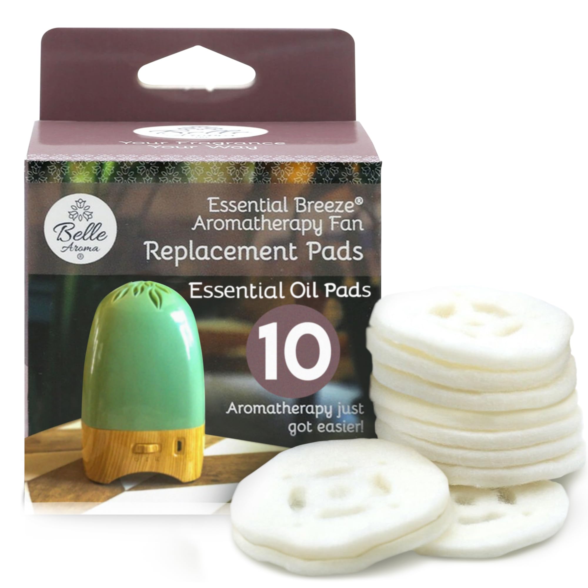 Amazon.com: Belle Aroma Essential Breeze Aromatherapy Fan Replacement ...