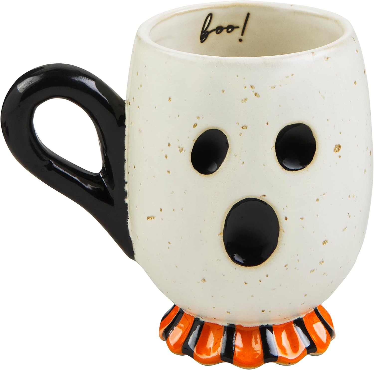 Amazon.com: Mud Pie Halloween Coffee Mug, Ghost, 16 oz : Home & Kitchen