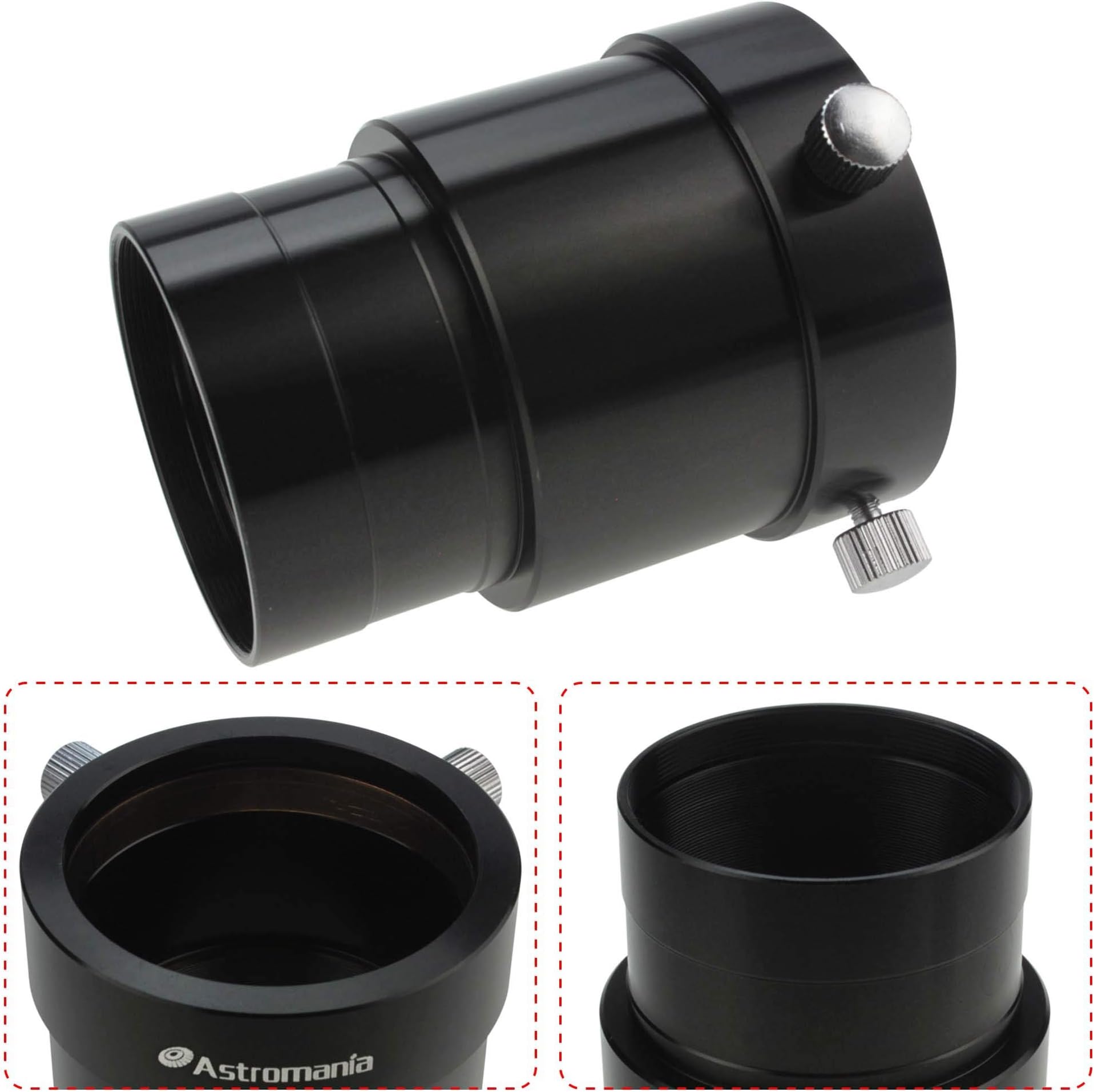 Amazon.com : Astromania 2-Inch Telescope Eyepiece Extension Tube ...
