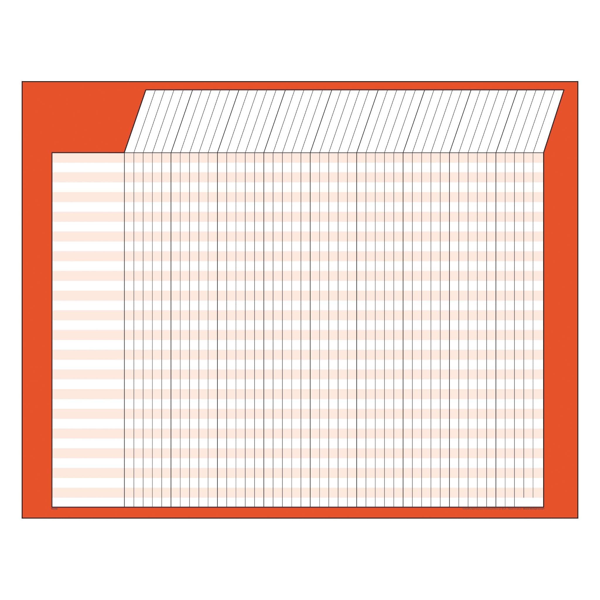 Amazon.com : Red Horizontal Incentive Chart – Jumbo : School Classroom ...