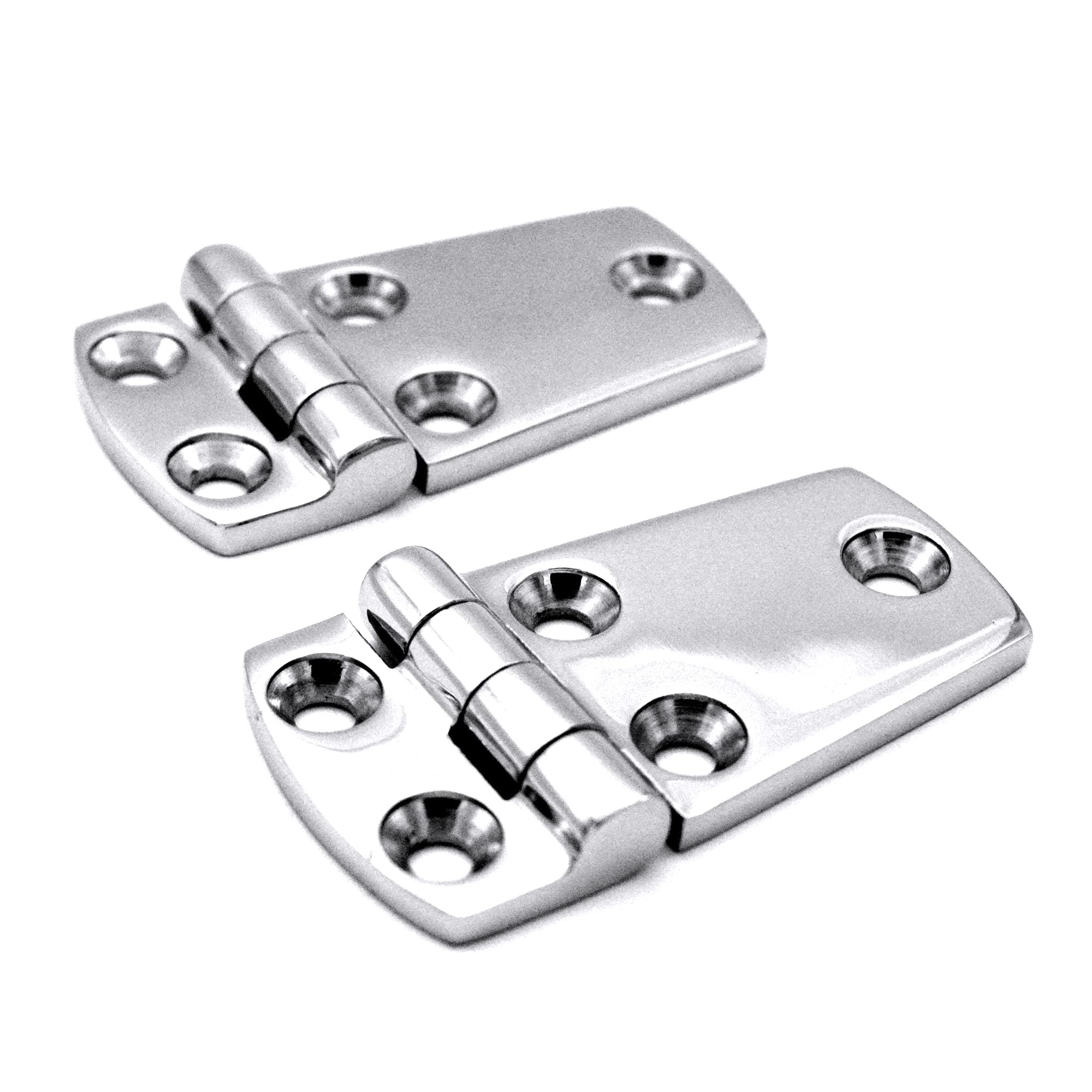 Snapklik.com : Boat Shortside Hinge Flush Hatch Compartment Hinges ...