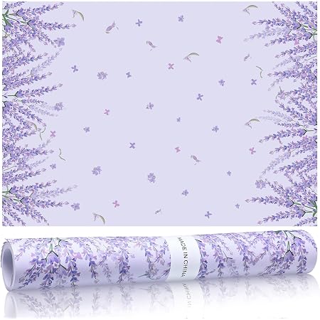 Amazon.com: Lavender Scented Drawer Liners, Scent Paper Liners for ...