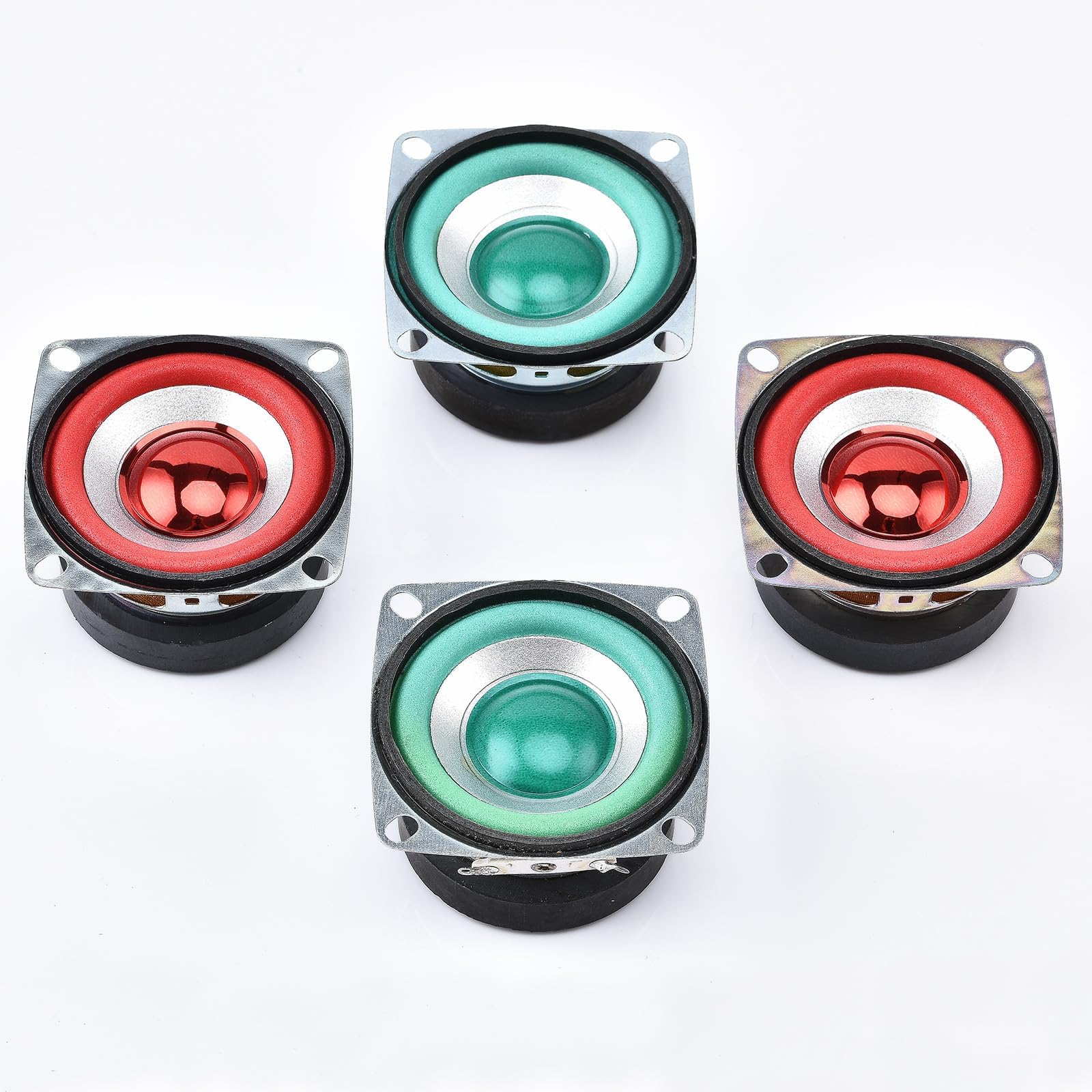 Amazon.com: Cylewet 4Pcs 2" Diameter 52mm 3Ohm 5W Full Range Stereo ...