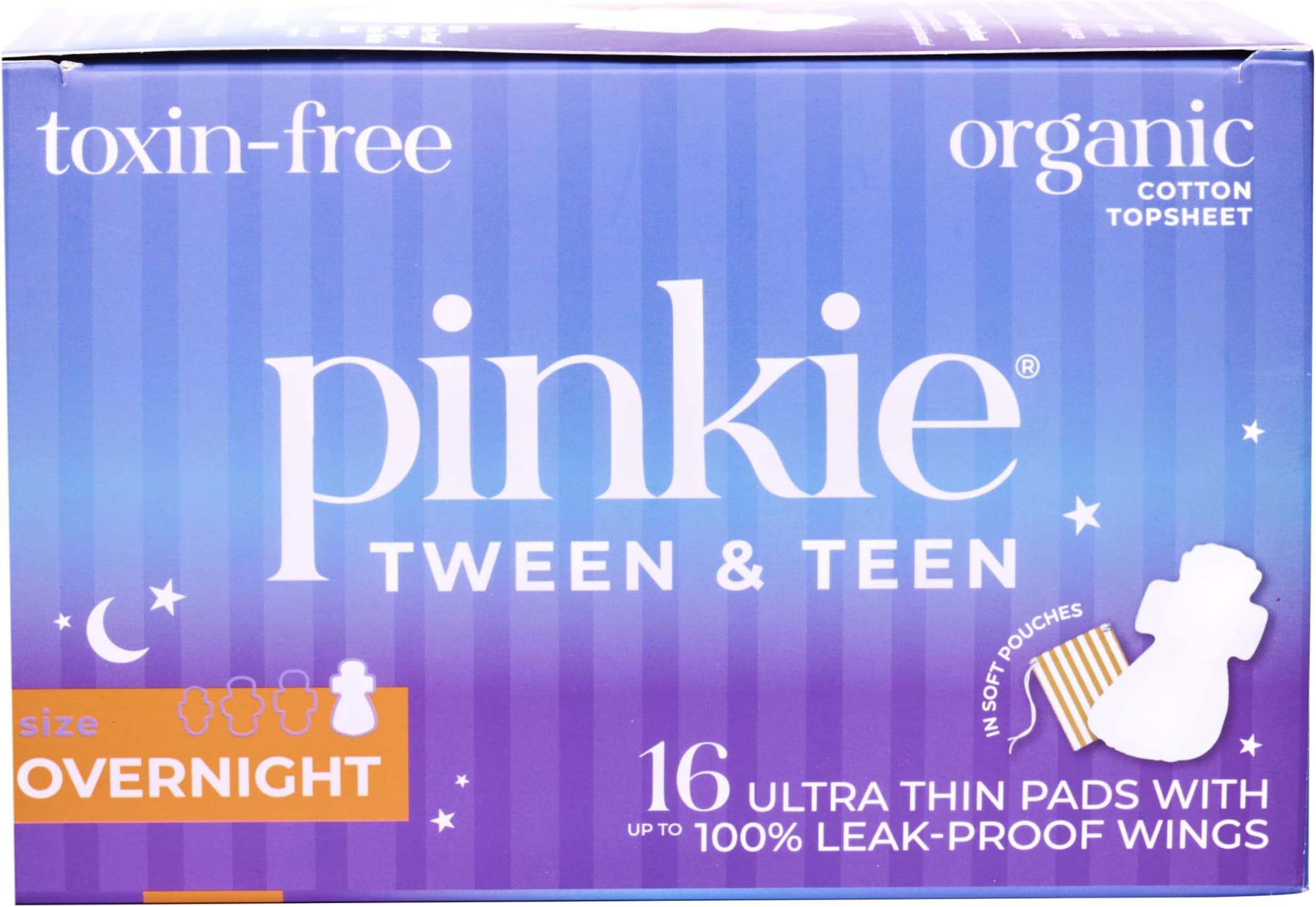 Amazon.com: Pinkie Period Starter Pads - Designed for Smaller Underwear ...
